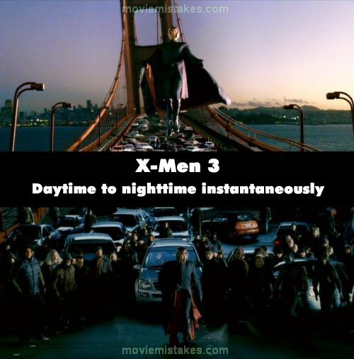 X-Men 3 (2006) movie mistake picture (ID 107148)
