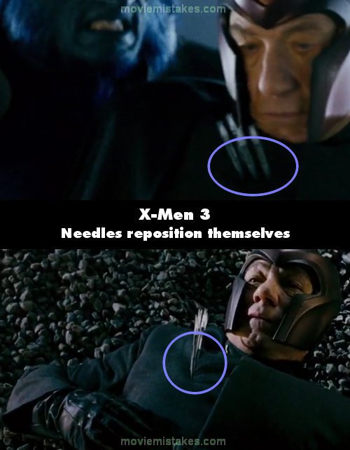 X-Men 3 (2006) movie mistake picture (ID 107374)