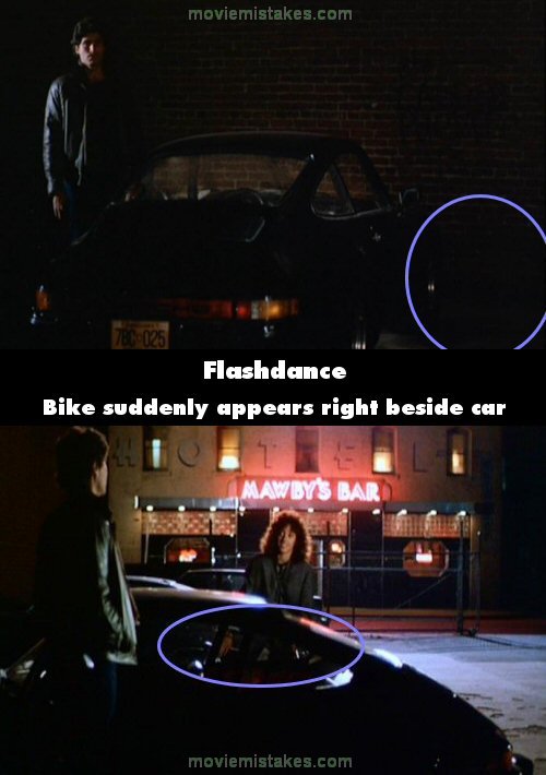Flashdance (1983) movie mistake picture (ID 107625)