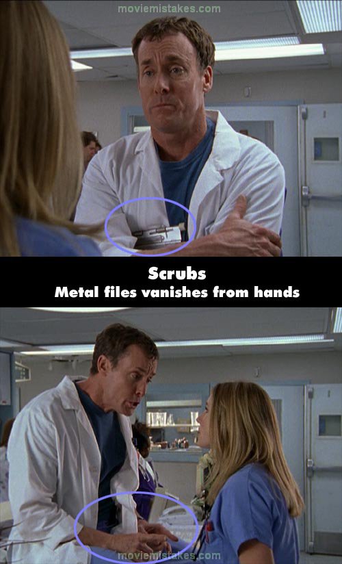 Scrubs (2001) TV mistake picture (ID 115269)