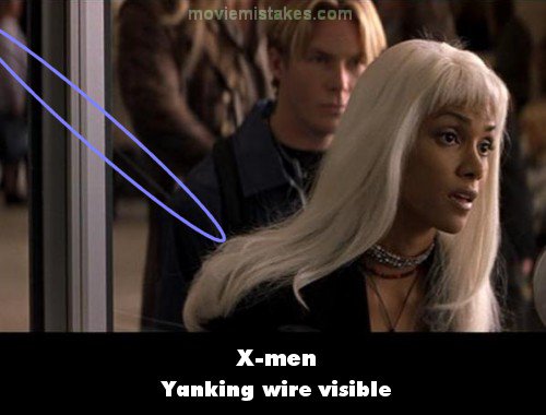 X-Men (2000) movie mistake picture (ID 13262)