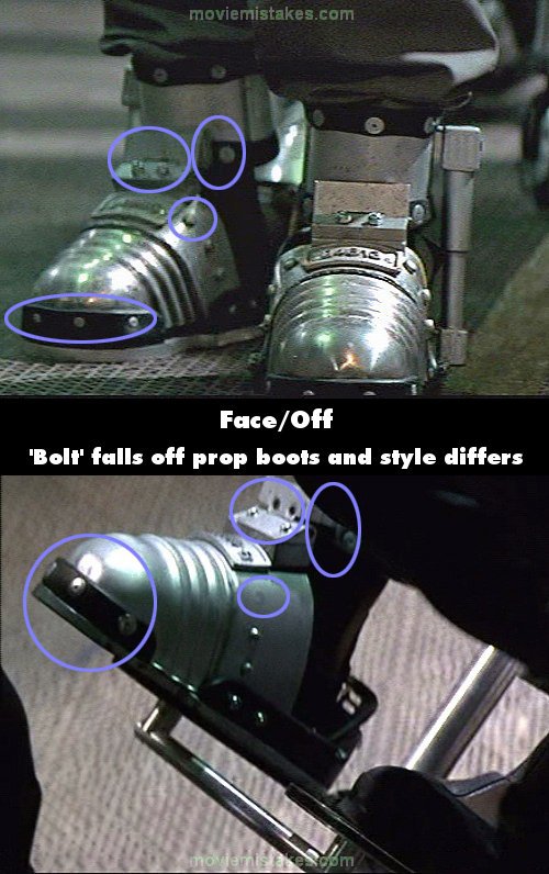 Face/Off (1997) movie mistake picture (ID 139320)