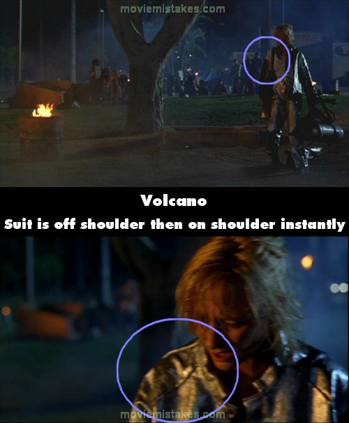 Volcano (1997) movie mistake picture (ID 141075)