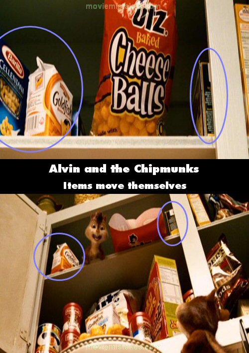 Alvin and the Chipmunks (2007) movie mistake picture (ID 142674)