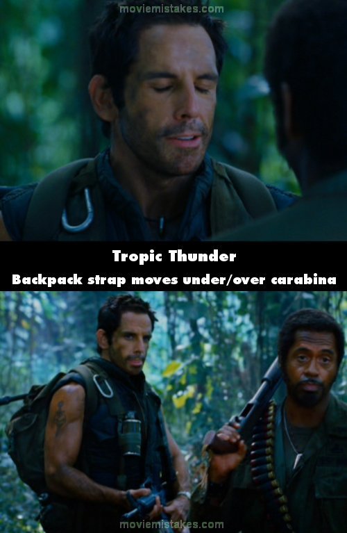 Tropic Thunder (2008) movie mistake picture (ID 151154)