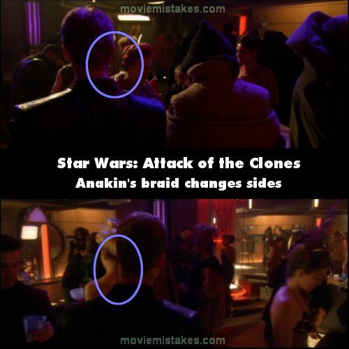 Star Wars: Episode II - Attack of the Clones (2002) movie mistake ...