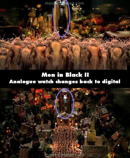 Men in Black II (2002) movie mistake picture (ID 15536)
