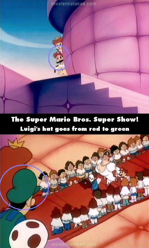 The Super Mario Bros. Super Show! (1989) TV mistake picture (ID 169839)