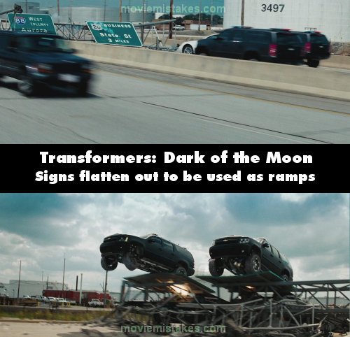 Transformers: Dark of the Moon (2011) movie mistake picture (ID 170900)