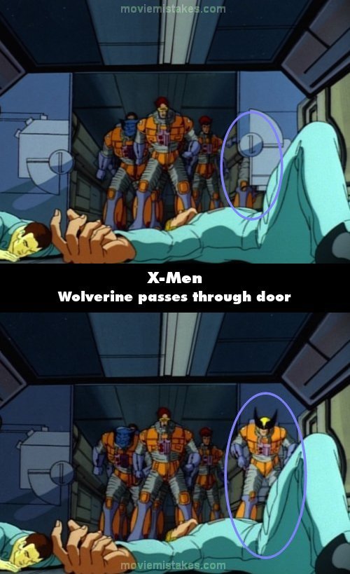 X-Men (1992) TV mistake picture (ID 182980)