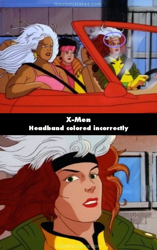 X-Men (1992) TV mistake picture (ID 207061)