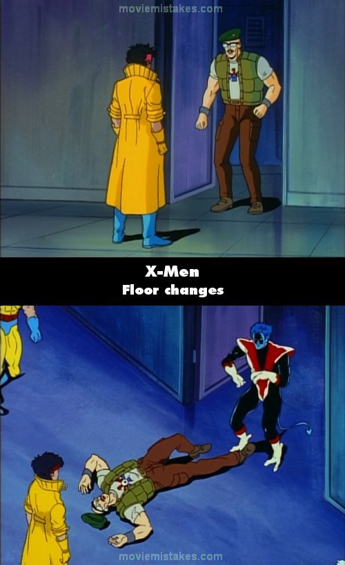 X-Men (1992) TV mistake picture (ID 213422)