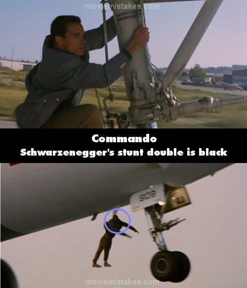 Commando (1985) movie mistake picture (ID 214958)