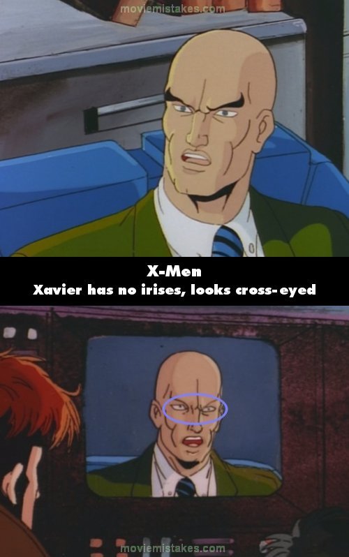 X-Men (1992) TV mistake picture (ID 217992)