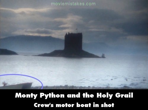 Monty Python and the Holy Grail (1975) mistakes