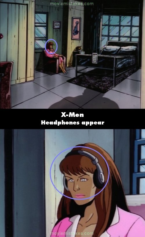 X-Men (1992) TV mistake picture (ID 222697)