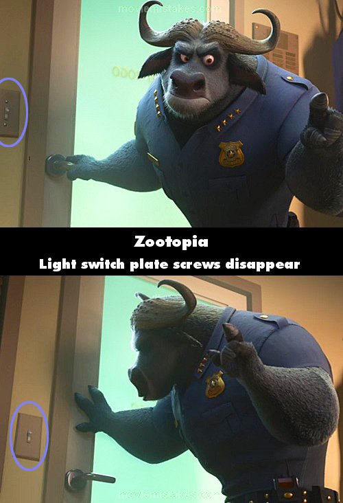 Zootopia (2016) movie mistake picture (ID 229743)