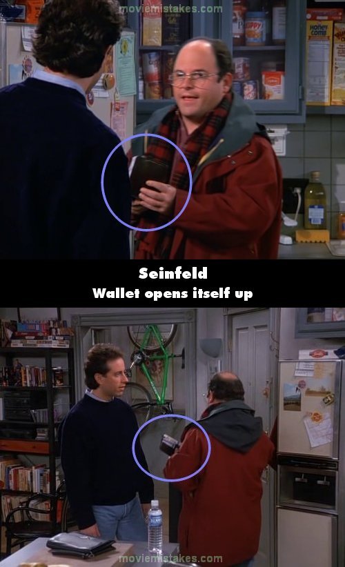 Seinfeld (1990) TV mistake picture (ID 296689)