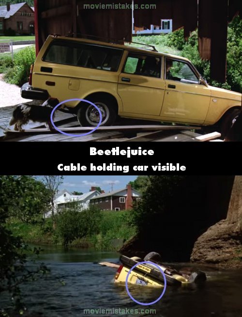 Beetlejuice (1988) movie mistake picture (ID 300075)