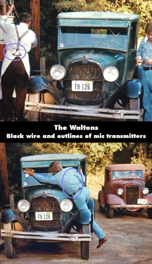 The Waltons (1972) TV mistake picture (ID 303281)