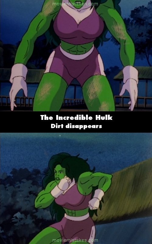 The Incredible Hulk (1996) TV mistake picture (ID 314208)