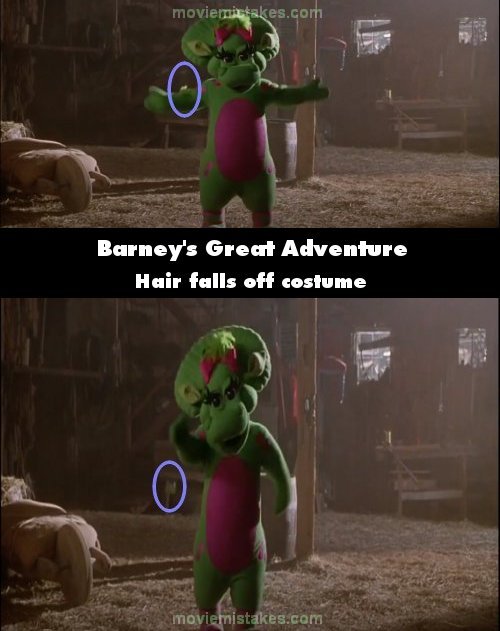 Barney's Great Adventure (1998) movie mistake picture (ID 321003)