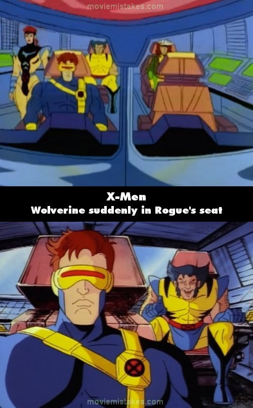 X-Men (1992) TV mistake picture (ID 326837)