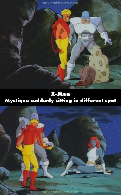 X-Men (1992) TV mistake picture (ID 327010)