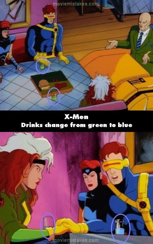 X-Men (1992) TV mistake picture (ID 327521)