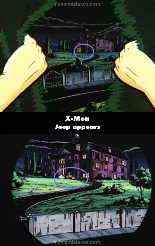 X-Men (1992) TV mistake picture (ID 328535)