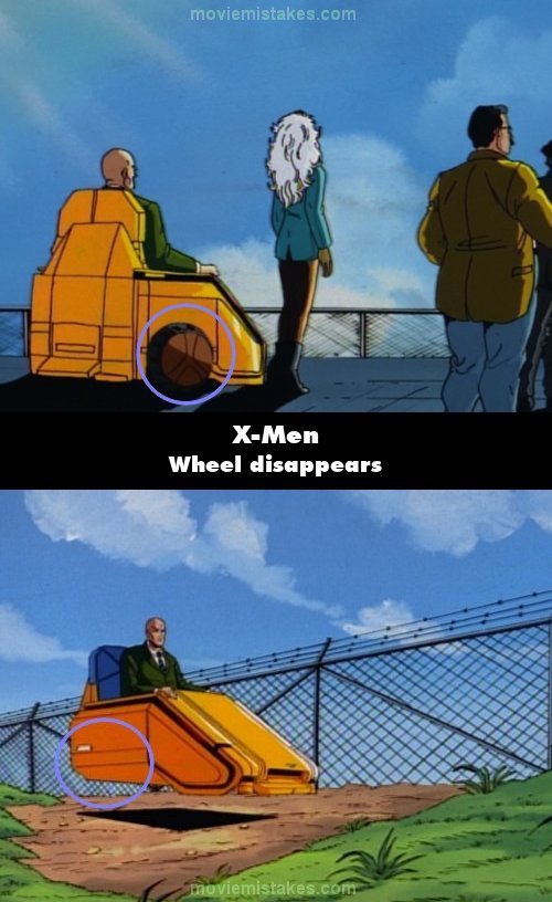 X-Men (1992) TV mistake picture (ID 333367)