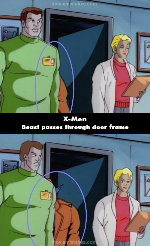 X-Men (1992) TV mistake picture (ID 333558)