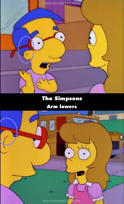 The Simpsons (1989) TV mistake picture (ID 336218)