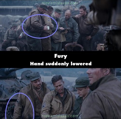 Fury (2014) movie mistake picture (ID 336553)