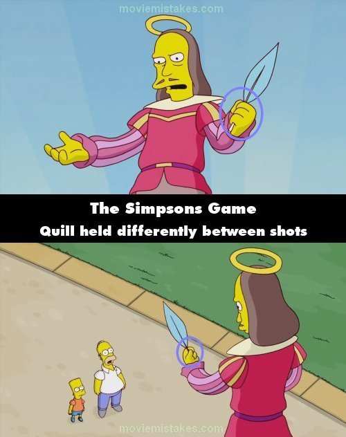 The Simpsons Game (2007) mistake picture (ID 347290)