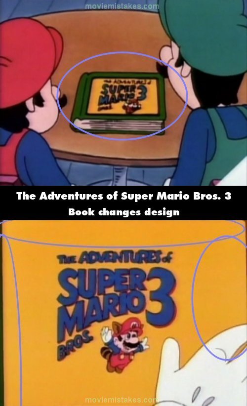 The Adventures of Super Mario Bros. 3 (1990) mistakes since 5th Nov ...