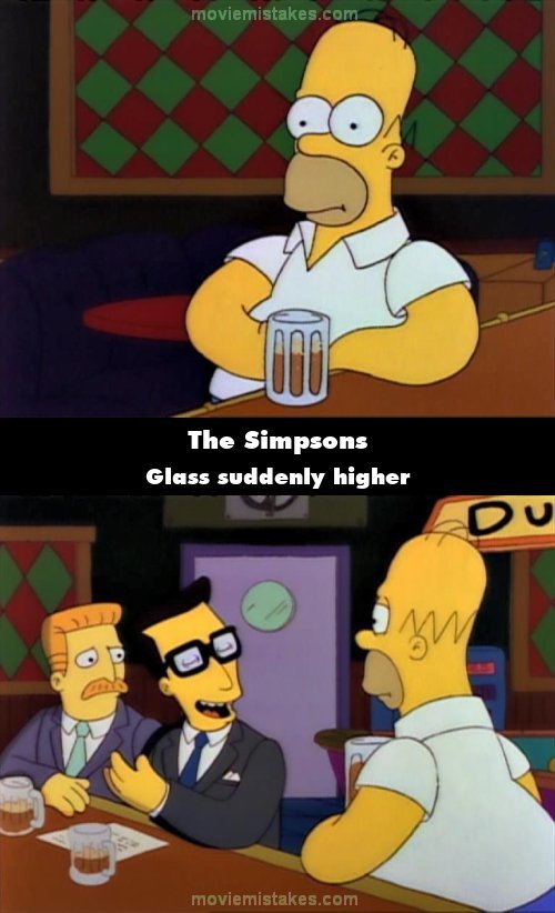 The Simpsons (1989) TV mistake picture (ID 347515)