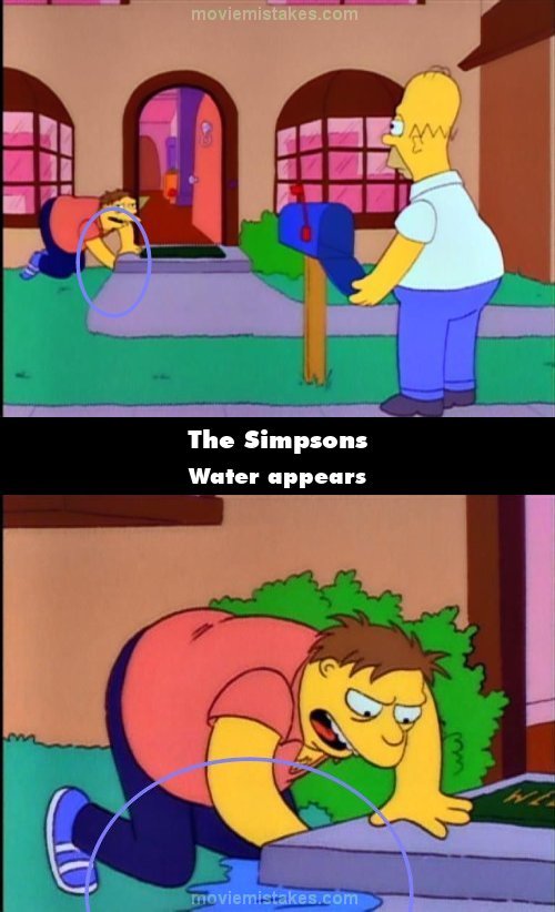 The Simpsons (1989) TV mistake picture (ID 347588)