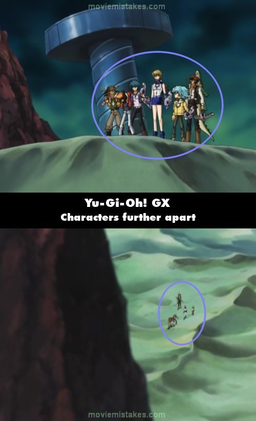 Yu-Gi-Oh! GX (2004) TV mistake picture (ID 352380)