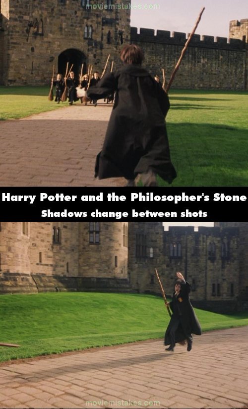 Harry Potter and the Philosopher's Stone (2001) movie mistake picture ...