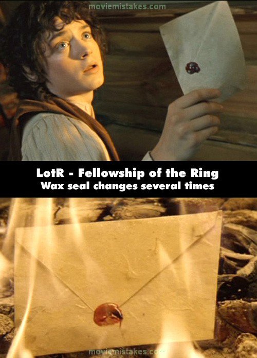 The Lord of the Rings: The Fellowship of the Ring (2001) trivia