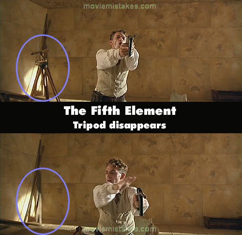 The Fifth Element (1997) movie mistake picture (ID 50715)