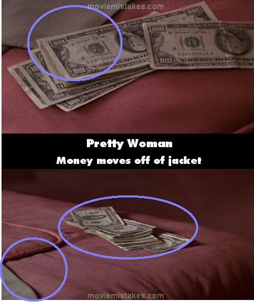 Pretty Woman (1990) mistakes