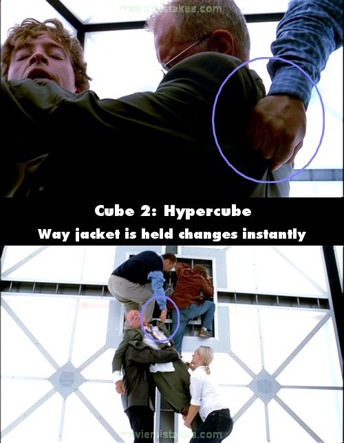 Cube 2: Hypercube (2002) movie mistake picture (ID 81771)
