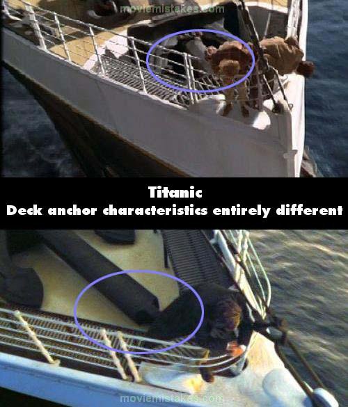 Titanic movie mistake picture 28