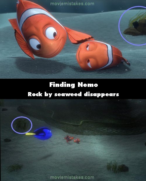 Finding Nemo (2003) movie mistake picture (ID 93283)
