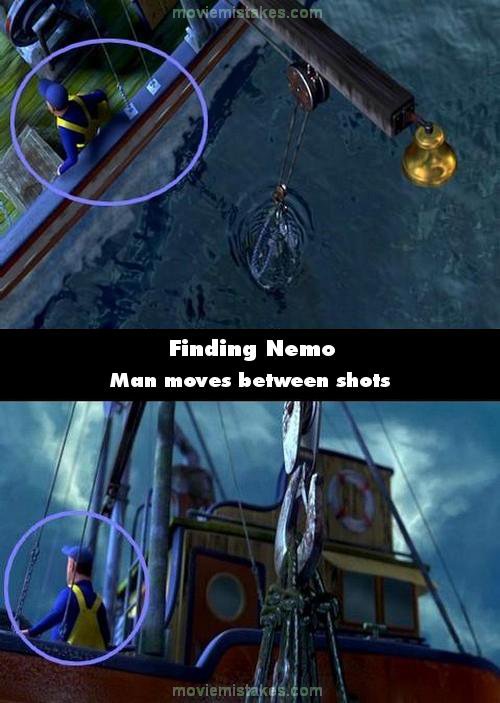 Finding Nemo (2003) movie mistake picture (ID 93285)