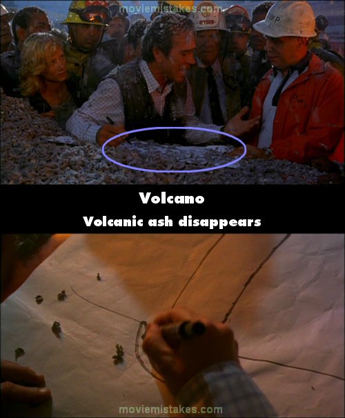Volcano (1997) movie mistake picture (ID 95123)