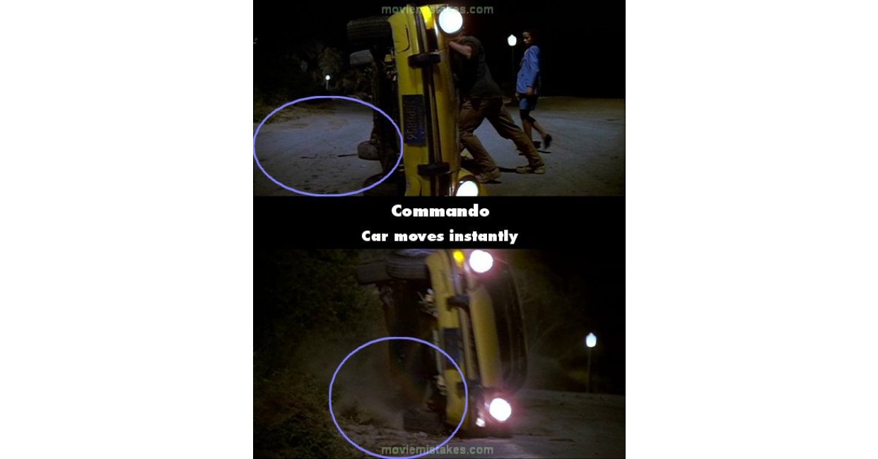 Commando (1985) movie mistake picture (ID 108479)