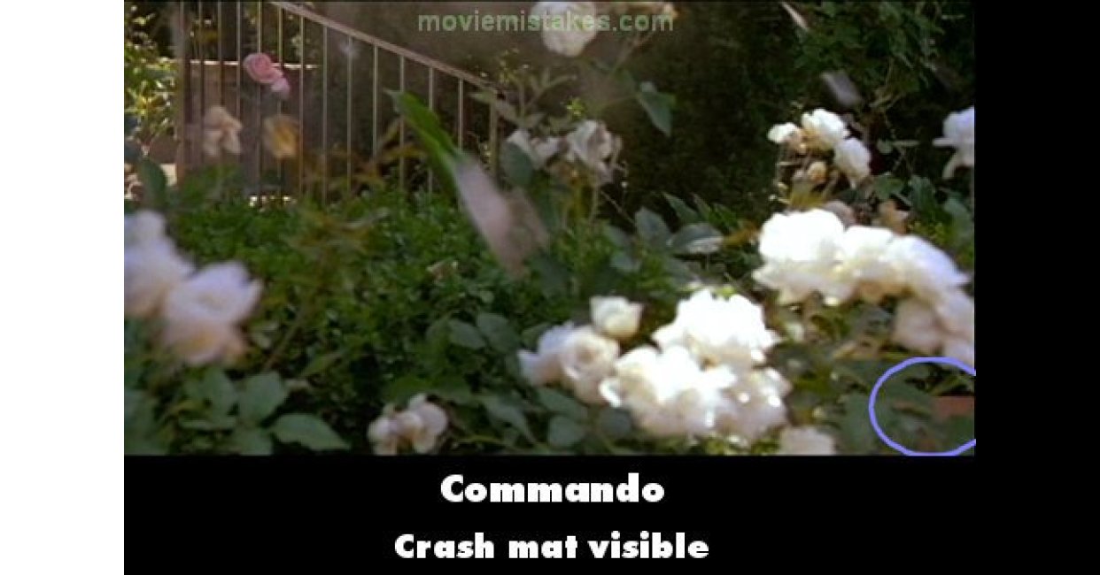 Commando (1985) movie mistake picture (ID 130158)